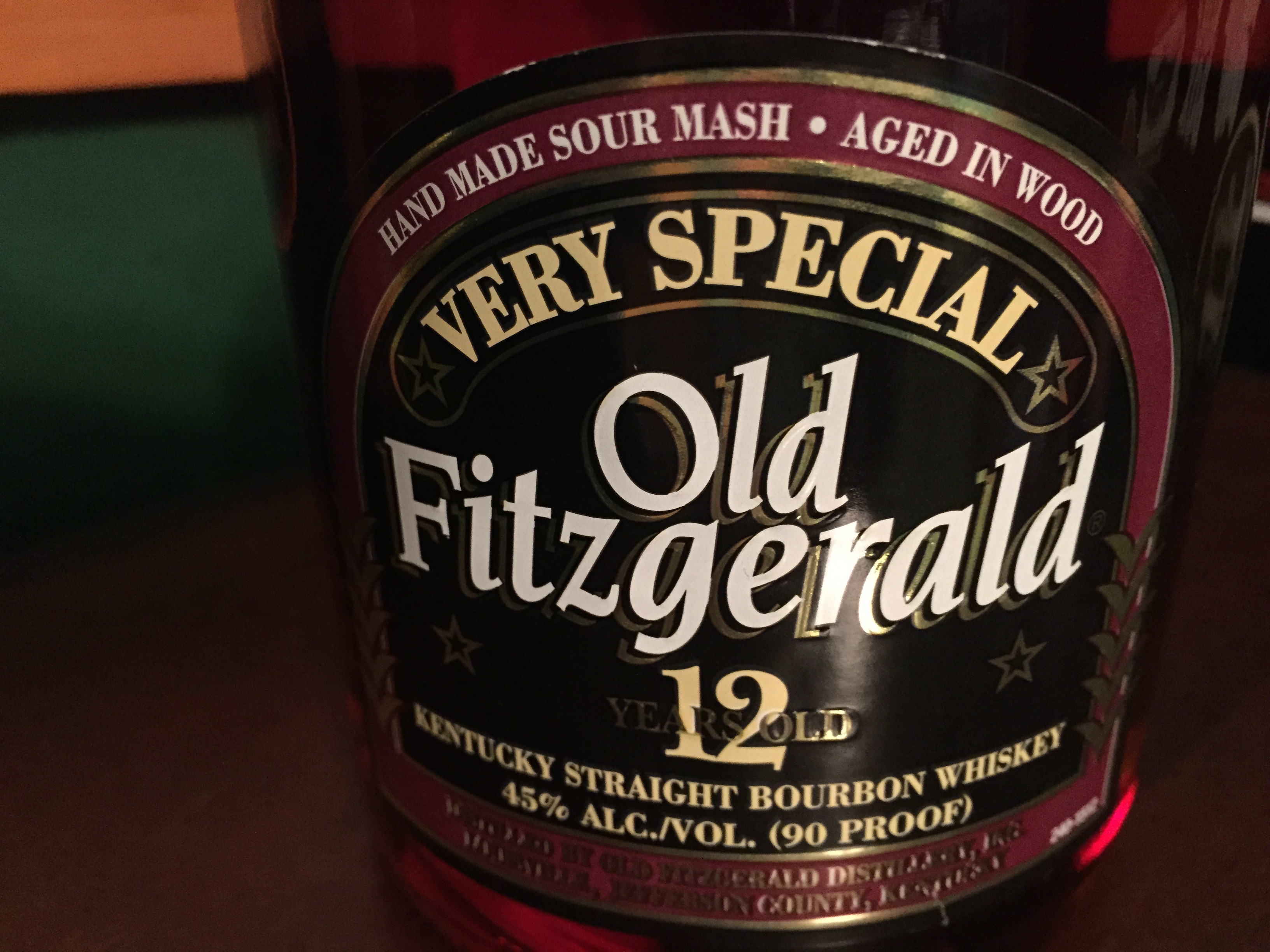Spirit Review: Very Special Old Fitzgerald Bourbon